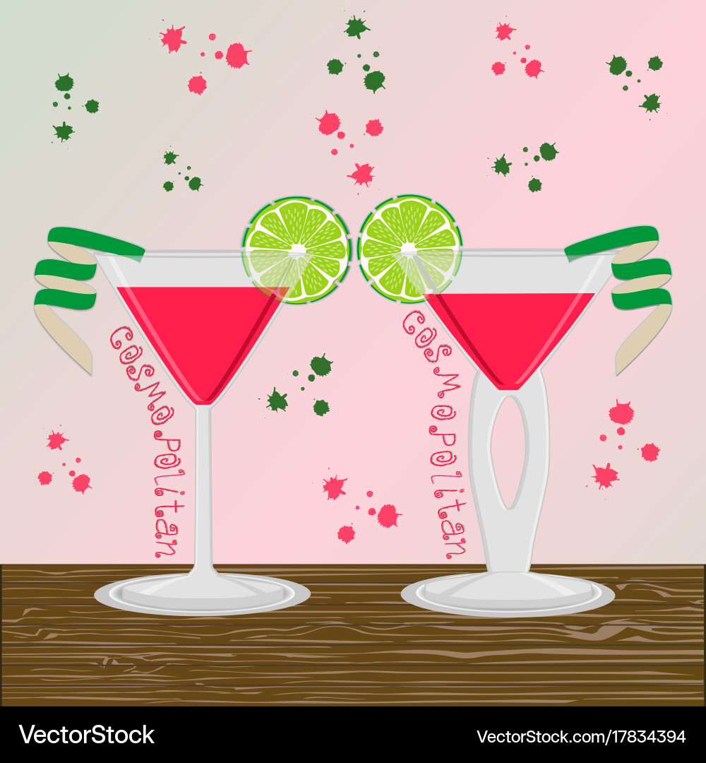 Cocktail Royalty Free Vector Image - VectorStock