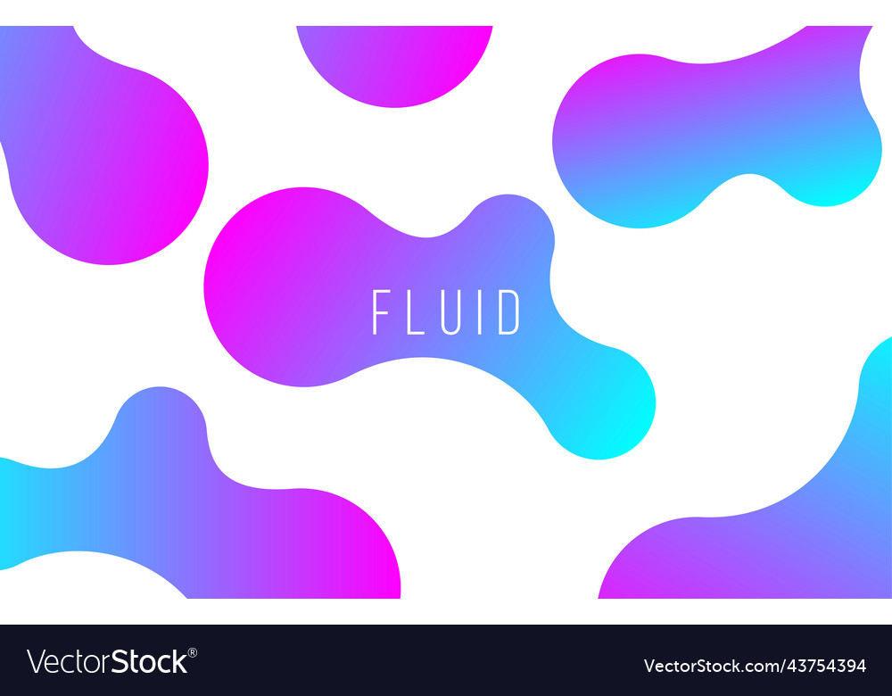 Creative design poster abstract gradient Vector Image