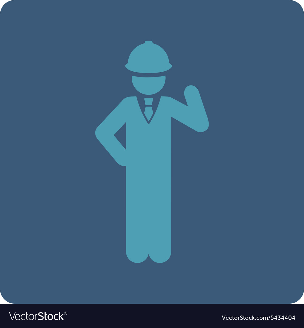 Engineer icon Royalty Free Vector Image - VectorStock