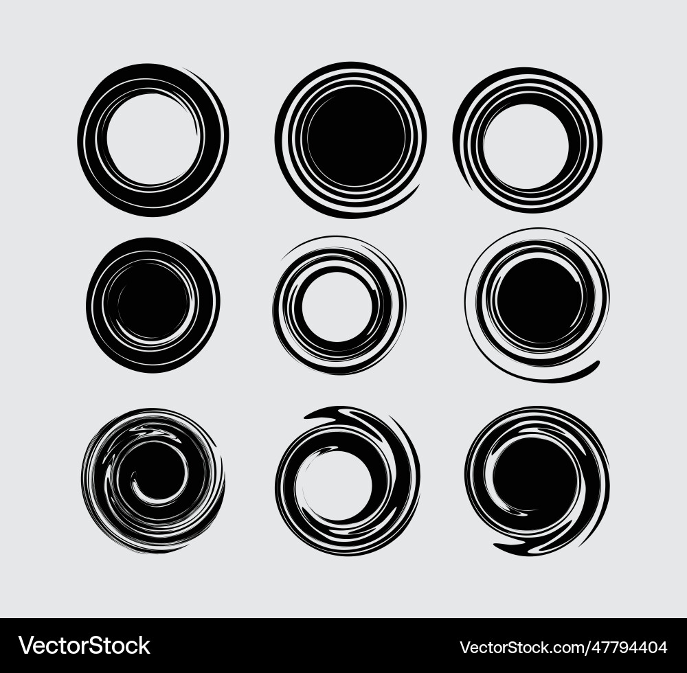 Swirl twisted2 Royalty Free Vector Image - VectorStock