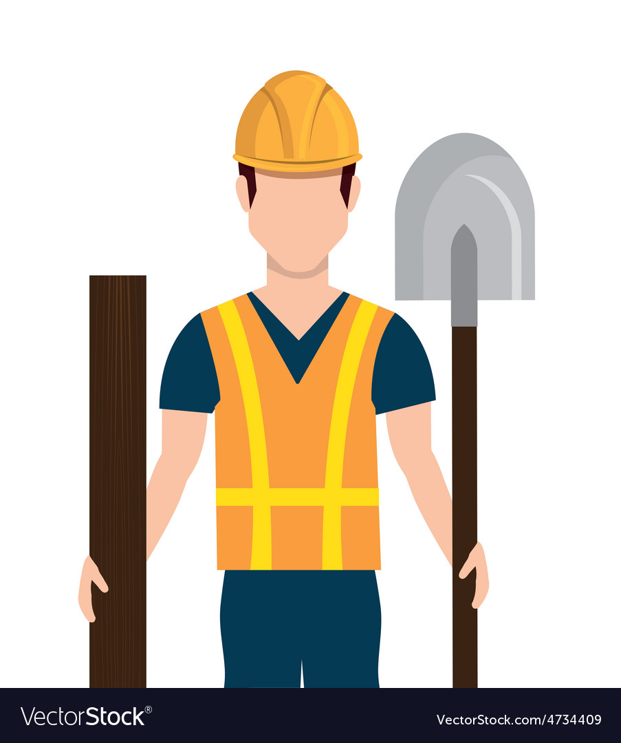 Construction design Royalty Free Vector Image - VectorStock