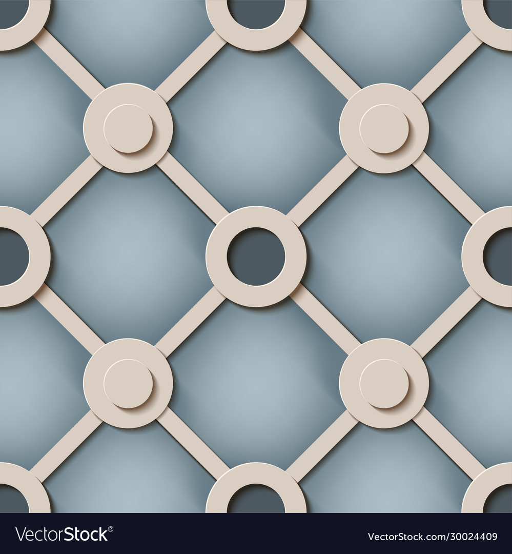 Pattern texture seamless 3d Royalty Free Vector Image