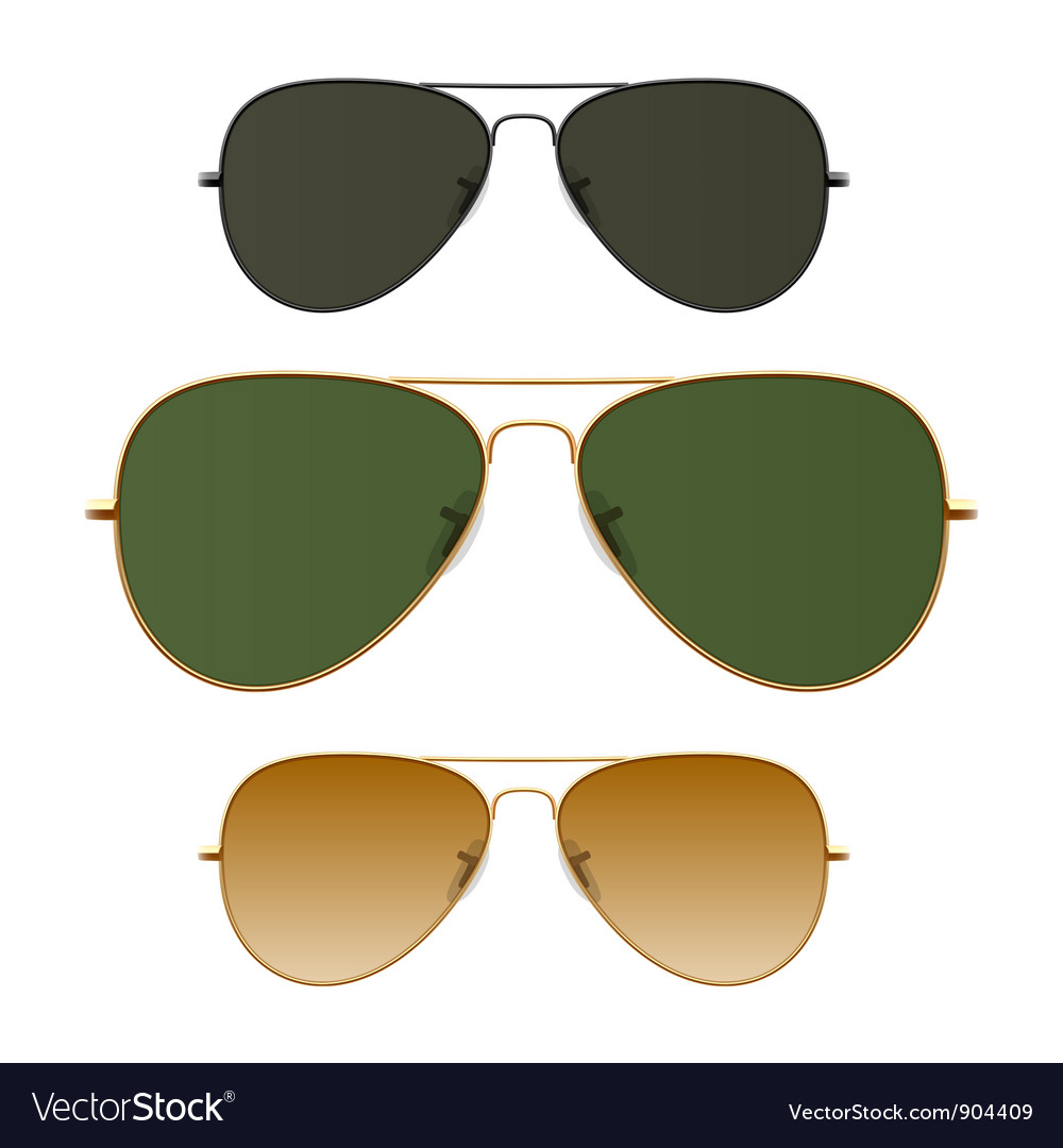 Sunglasses Royalty Free Vector Image Vectorstock