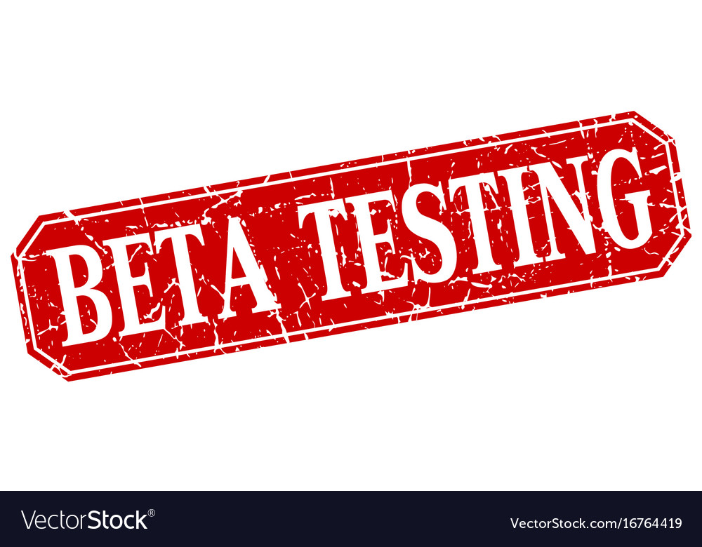 Beta testing Royalty Free Vector Image - VectorStock