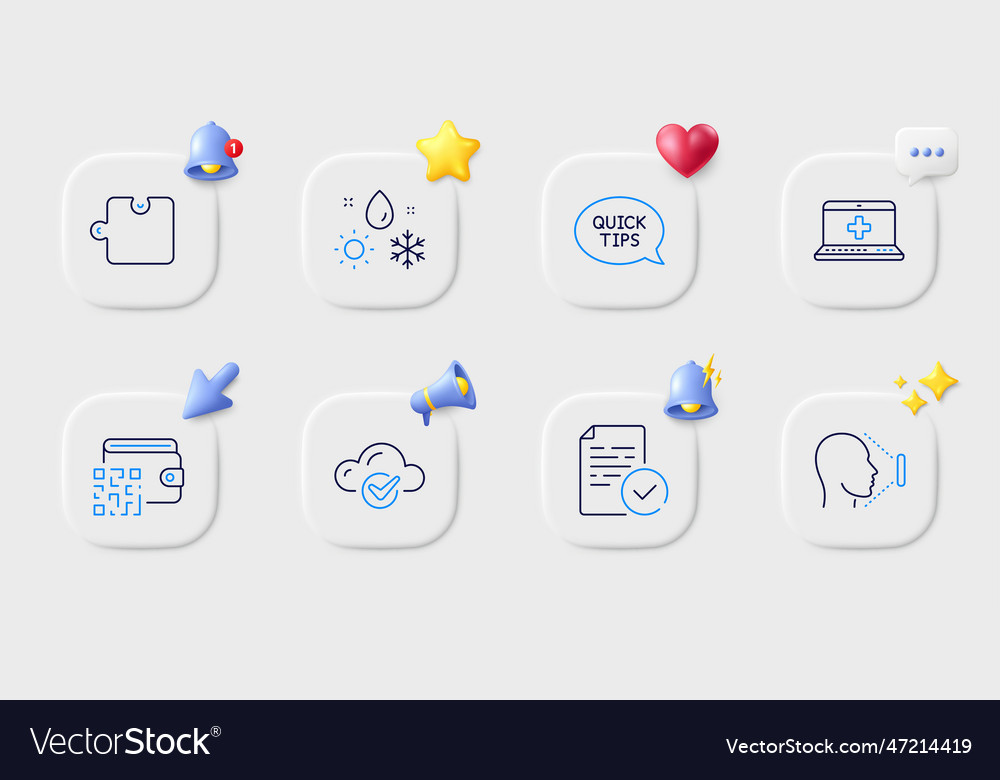 Quickstart guide compliance and cloud computing Vector Image