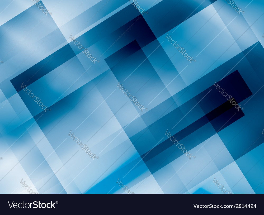 Blue background with rectangles Royalty Free Vector Image