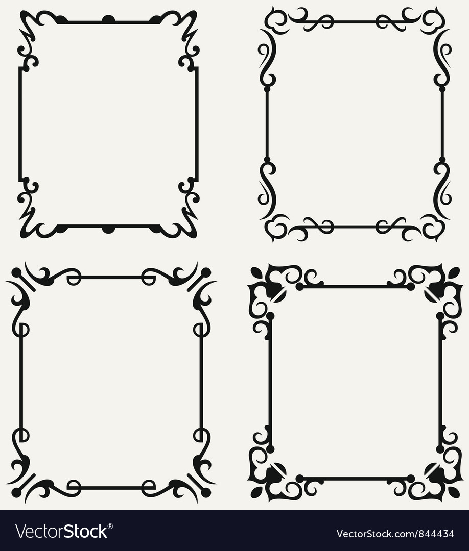 Frames Royalty Free Vector Image - VectorStock
