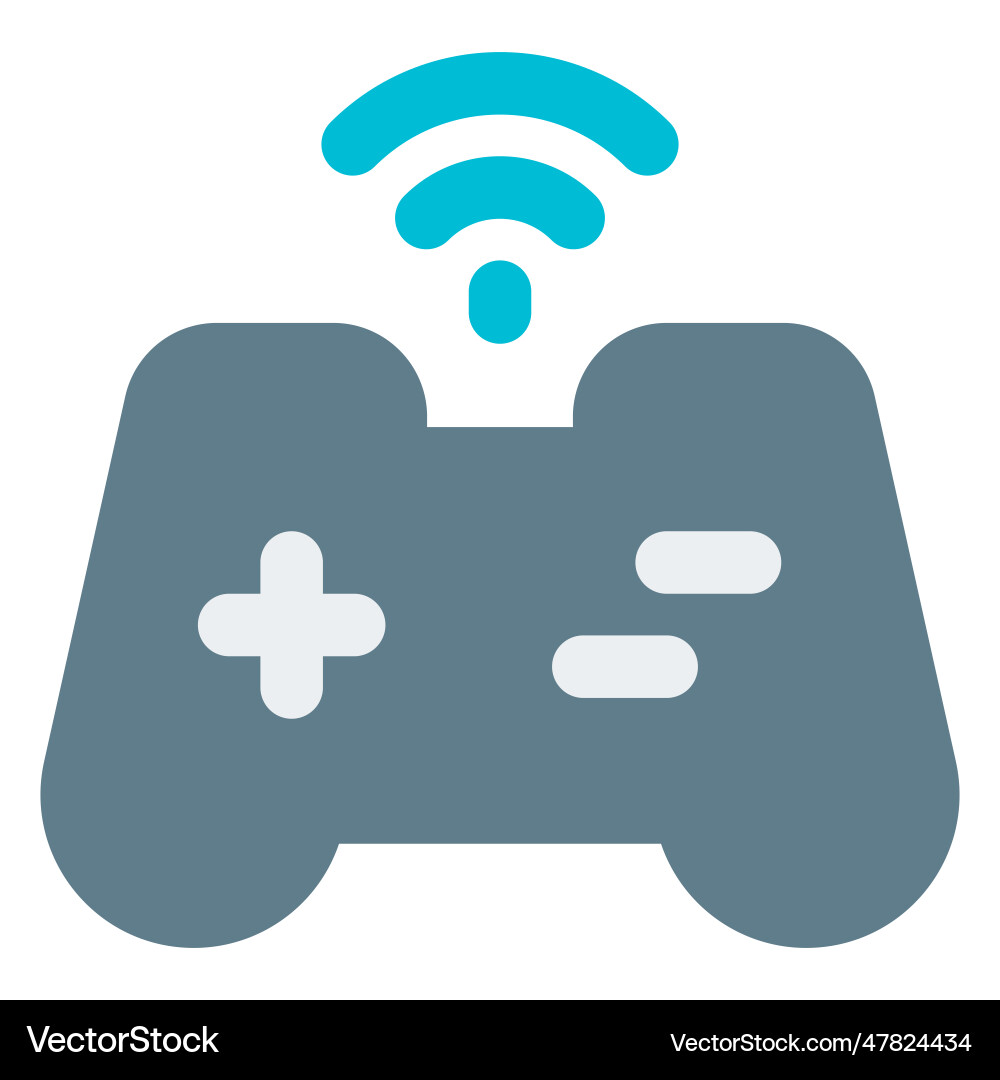 Joystick an electronic input device Royalty Free Vector
