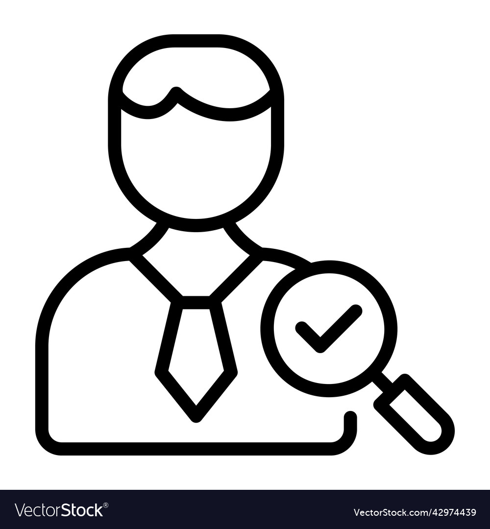 Approve candidate Royalty Free Vector Image - VectorStock