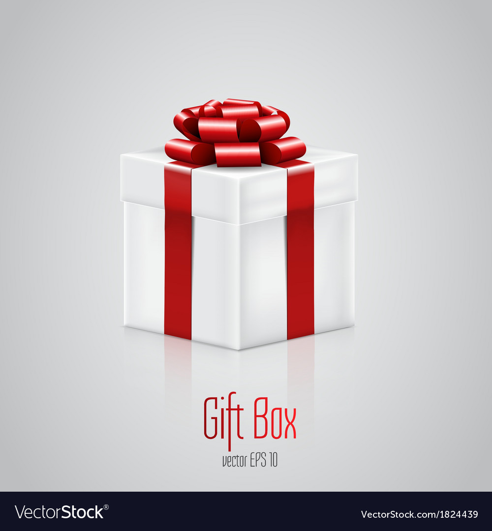 Gift box Royalty Free Vector Image - VectorStock