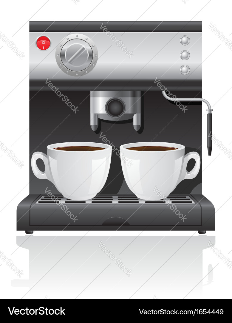 Coffee maker 04 Royalty Free Vector Image - VectorStock
