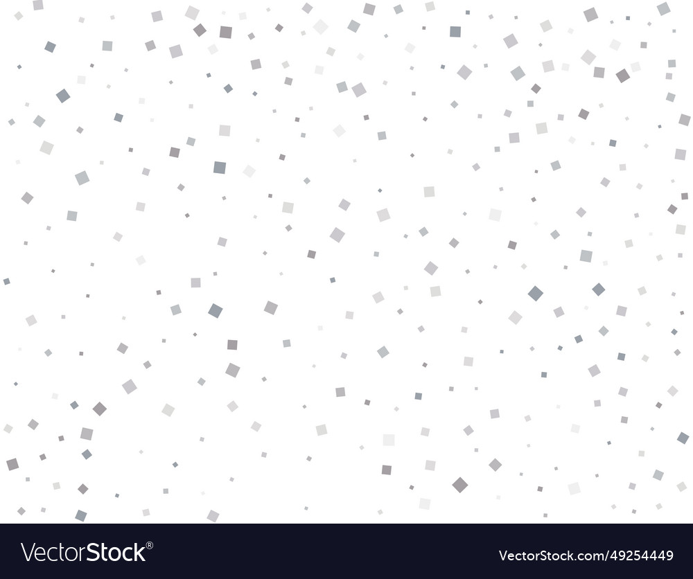 Pattern with silver squares Royalty Free Vector Image