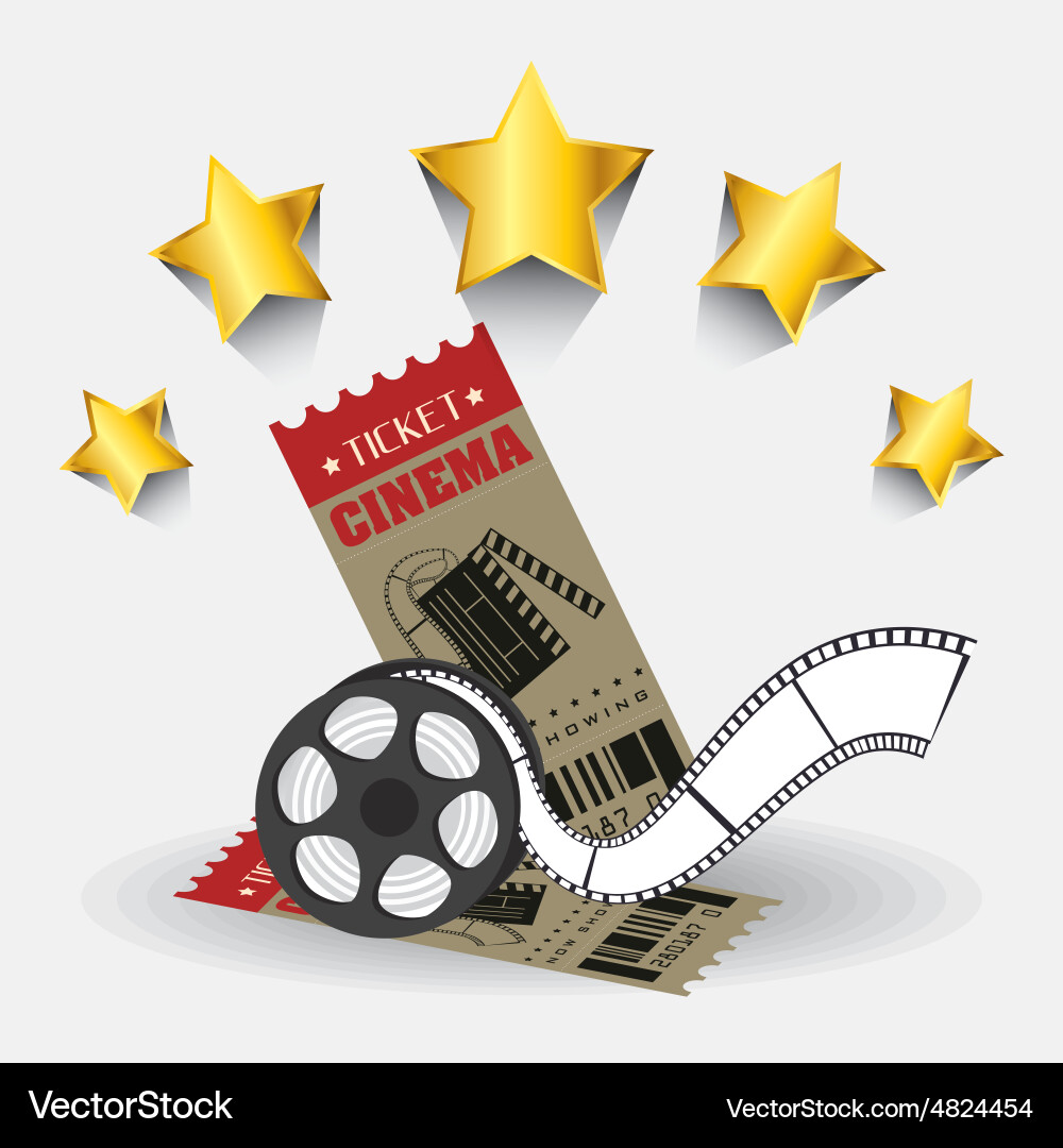Cinema design Royalty Free Vector Image - VectorStock