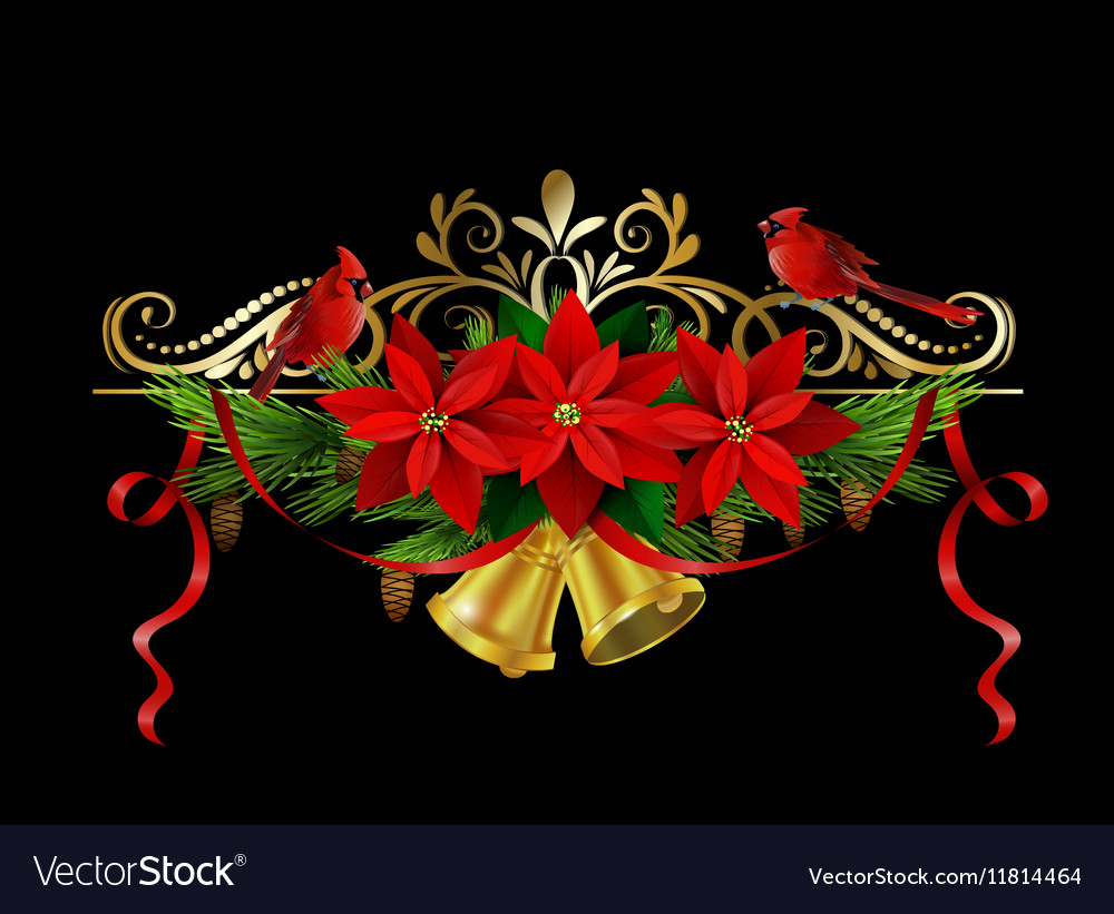 Christmas elements for your designs Royalty Free Vector