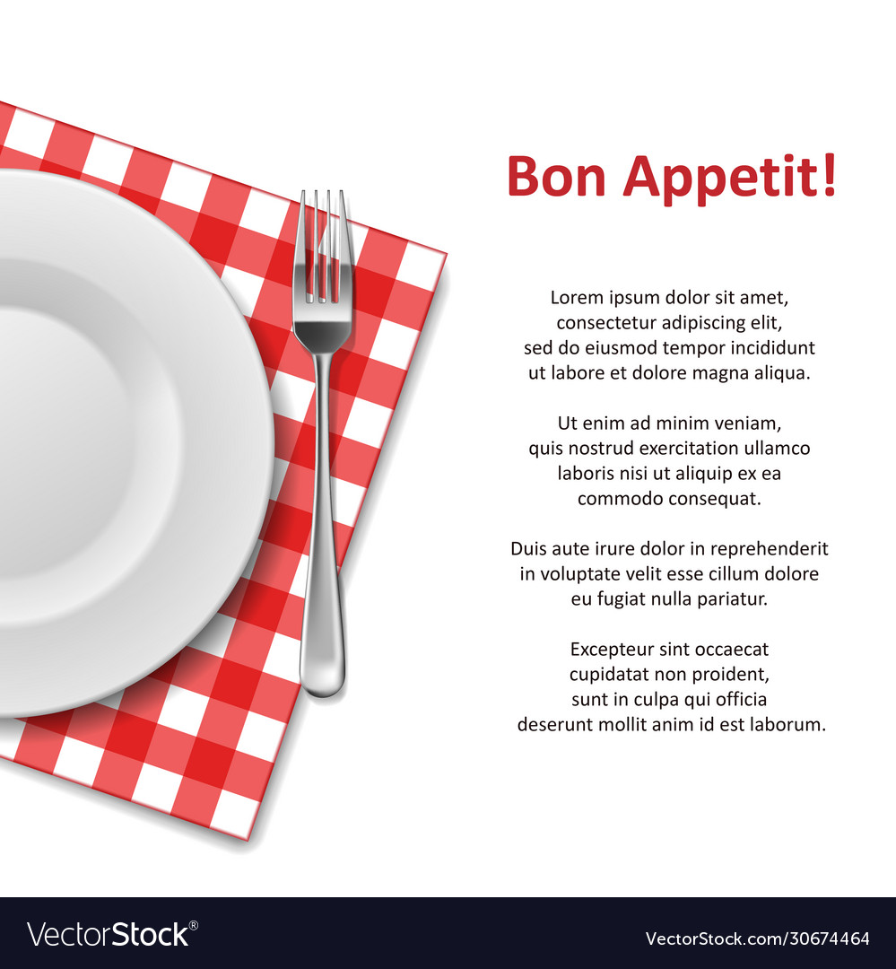 Restaurant Menu With Plate And Cutlery Set Vector Image restaurant-menu-with-plate-and-cutlery-set-vector-image