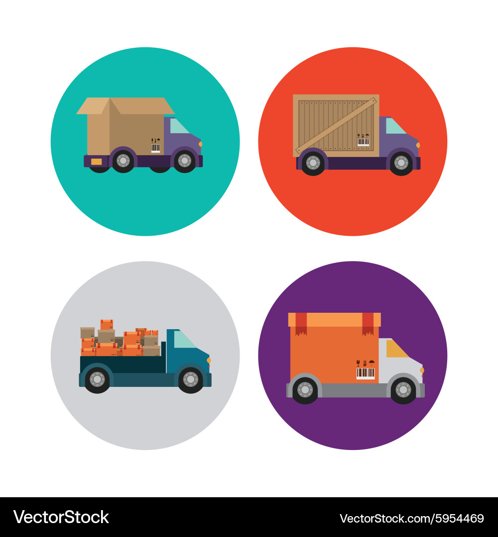 Delivery design Royalty Free Vector Image - VectorStock