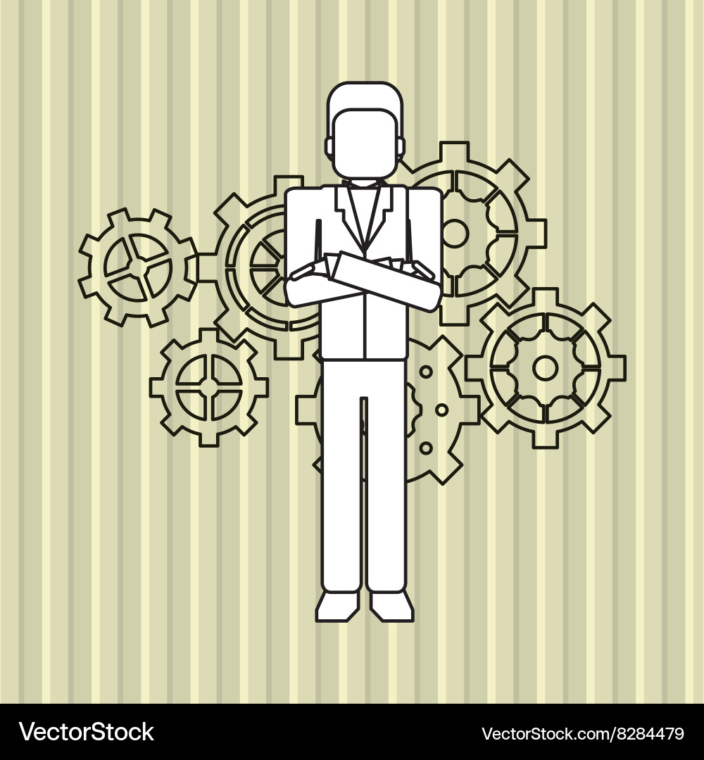 Man icon design Royalty Free Vector Image - VectorStock