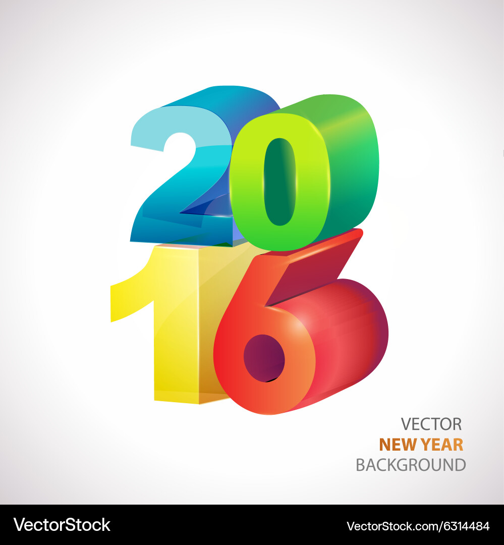 New year Royalty Free Vector Image - VectorStock