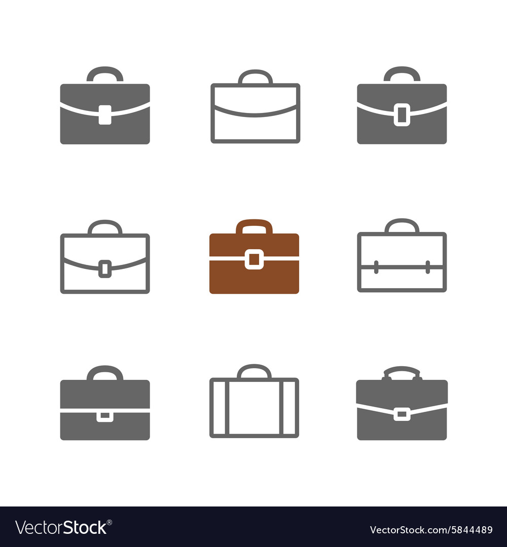 Briefcase Royalty Free Vector Image - VectorStock