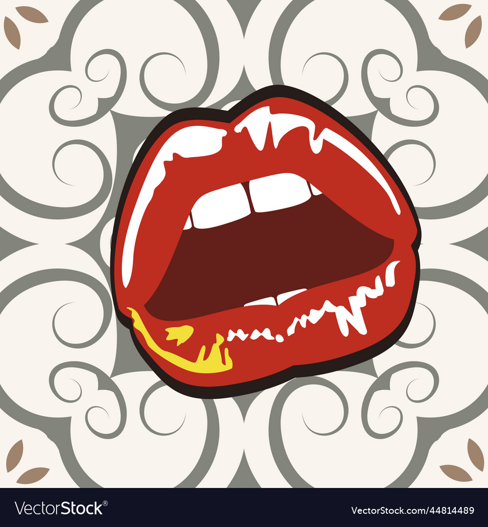 Lips Royalty Free Vector Image - VectorStock