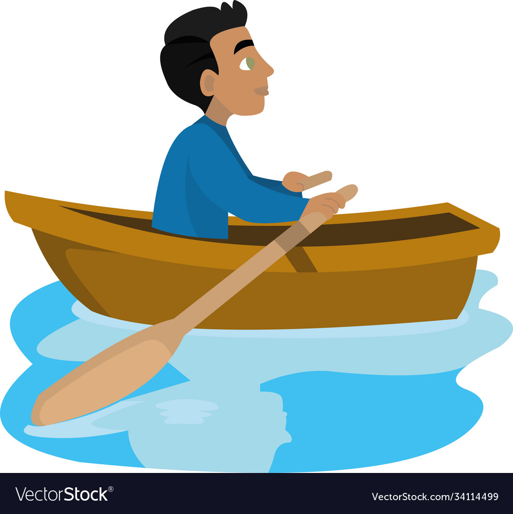 Rowing Royalty Free Vector Image - VectorStock