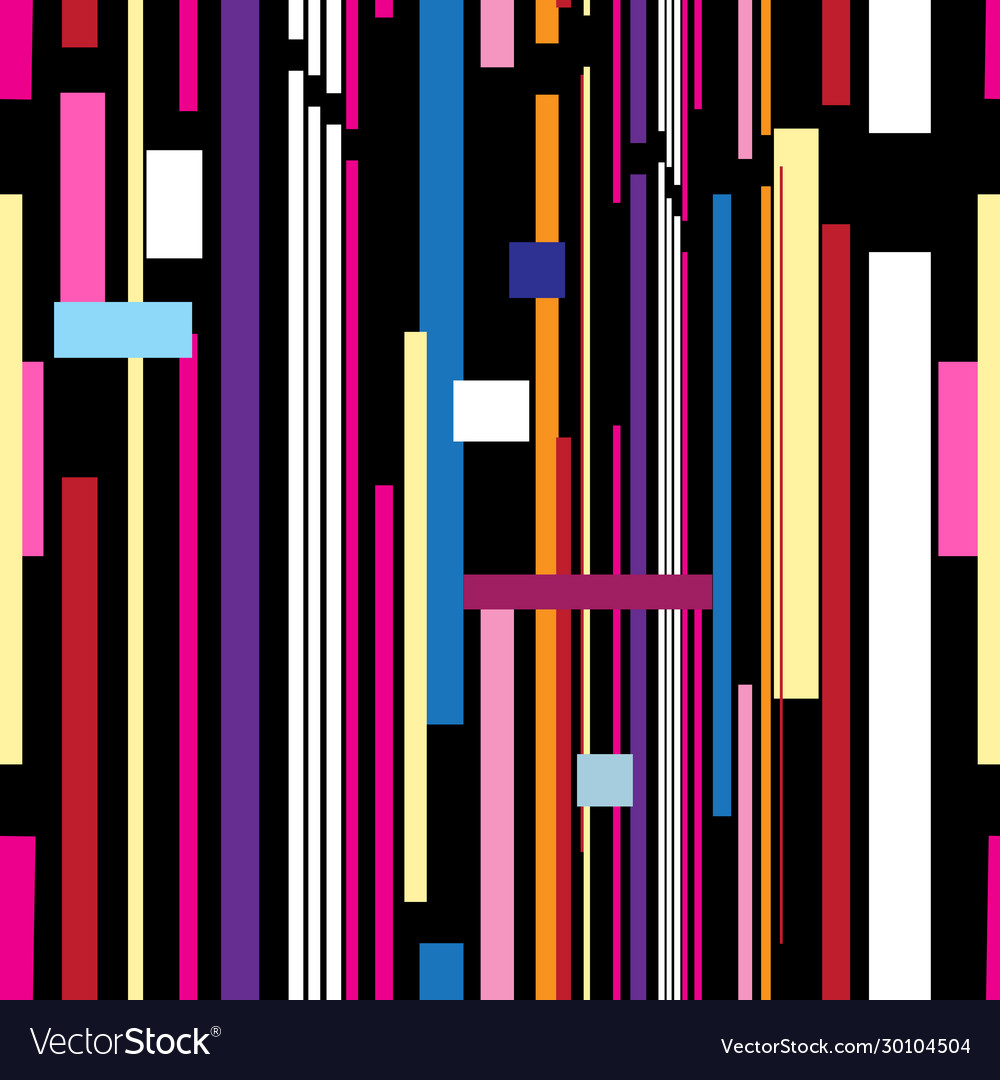 Seamless bright abstract pattern geometric Vector Image