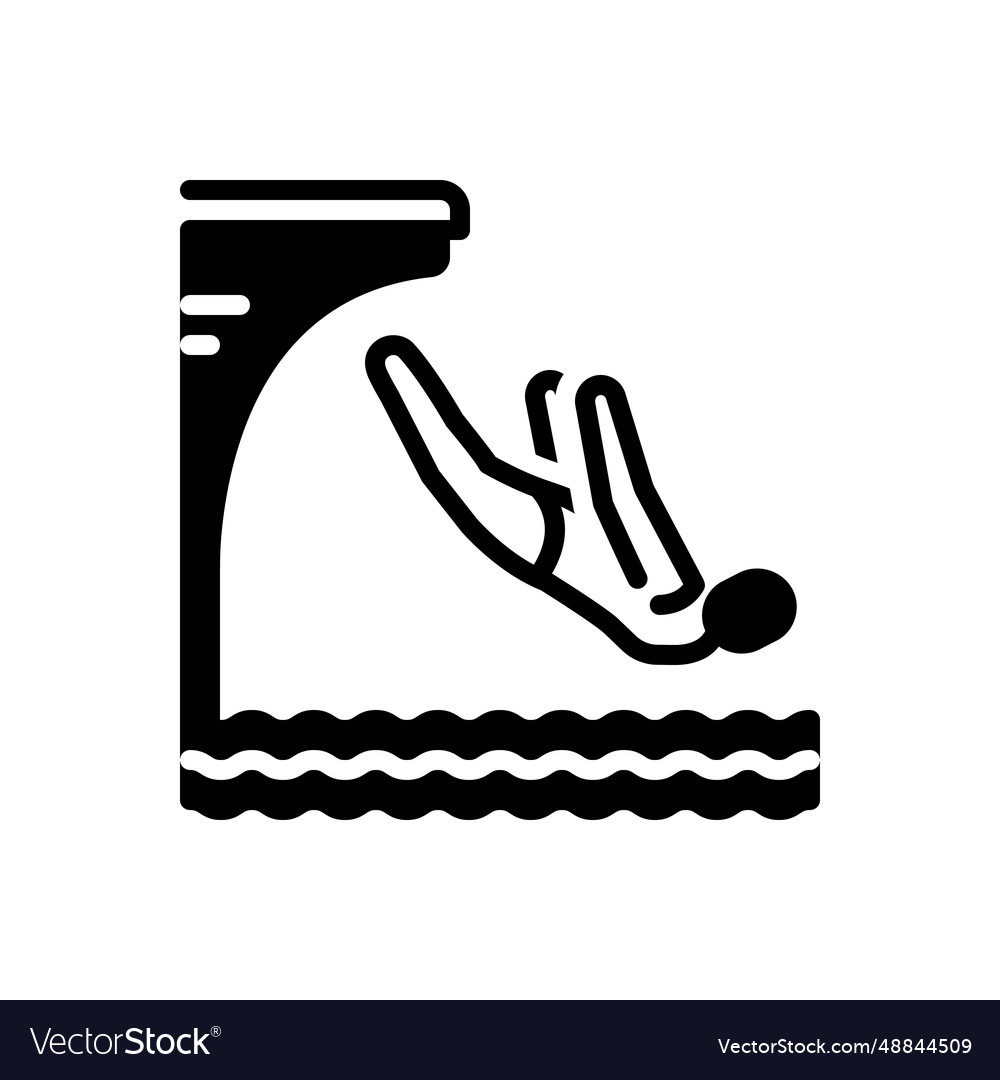 Diving Royalty Free Vector Image - VectorStock