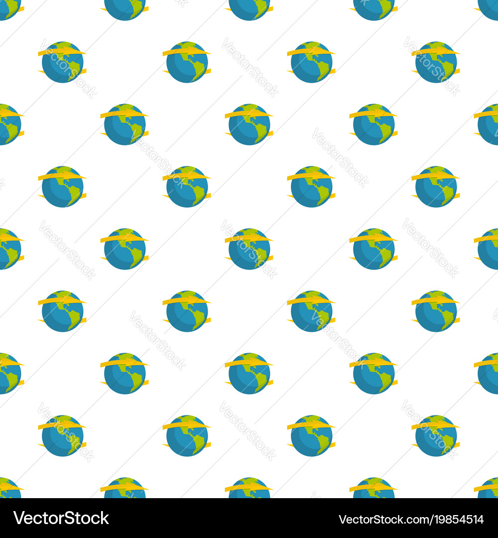 Wind on earth pattern seamless Royalty Free Vector Image