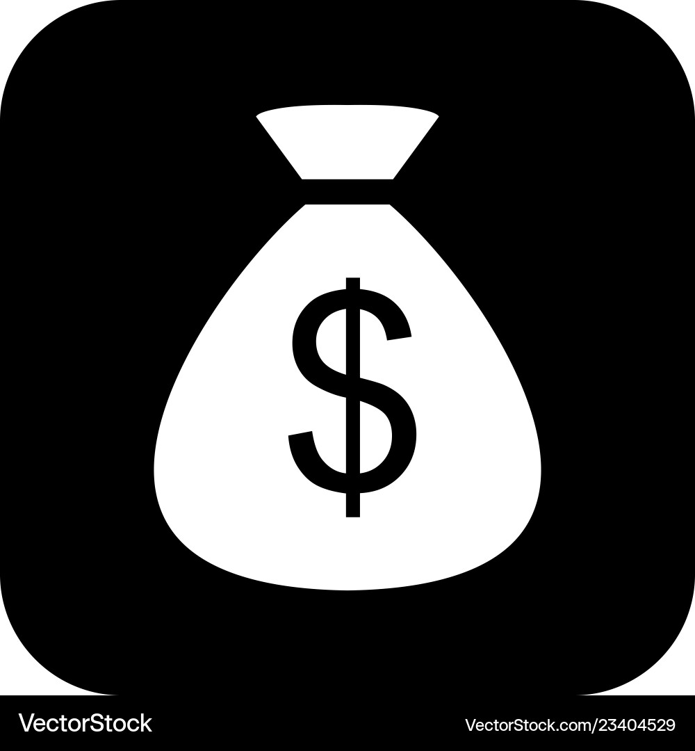 Sack icon Royalty Free Vector Image - VectorStock