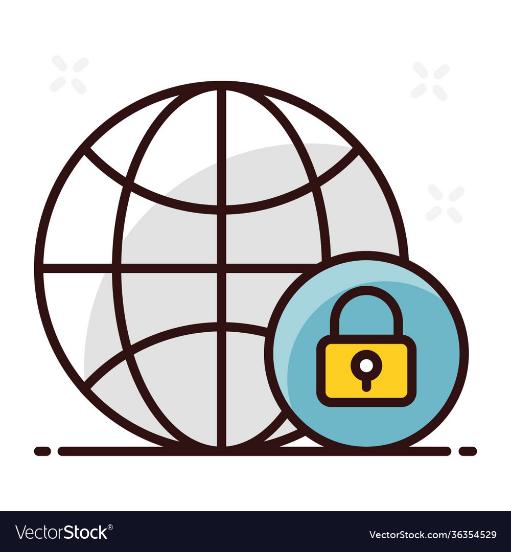 Safe browser Royalty Free Vector Image - VectorStock