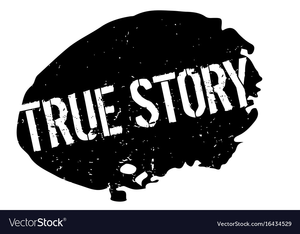 True story rubber stamp Royalty Free Vector Image