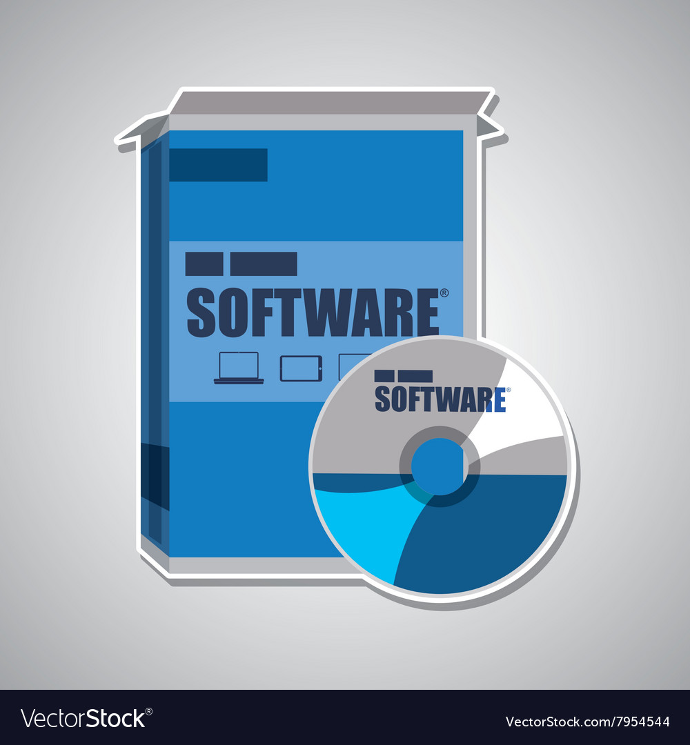 Development and software design Royalty Free Vector Image
