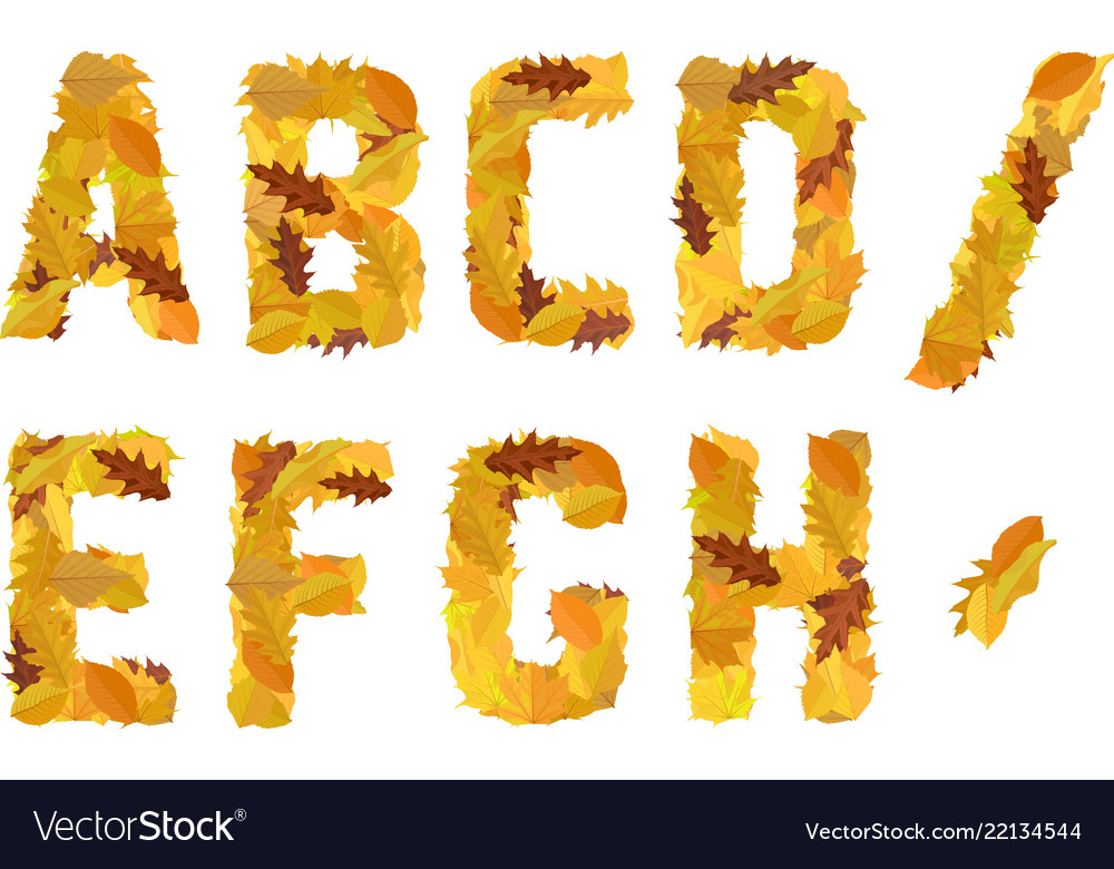 Font Royalty Free Vector Image - VectorStock