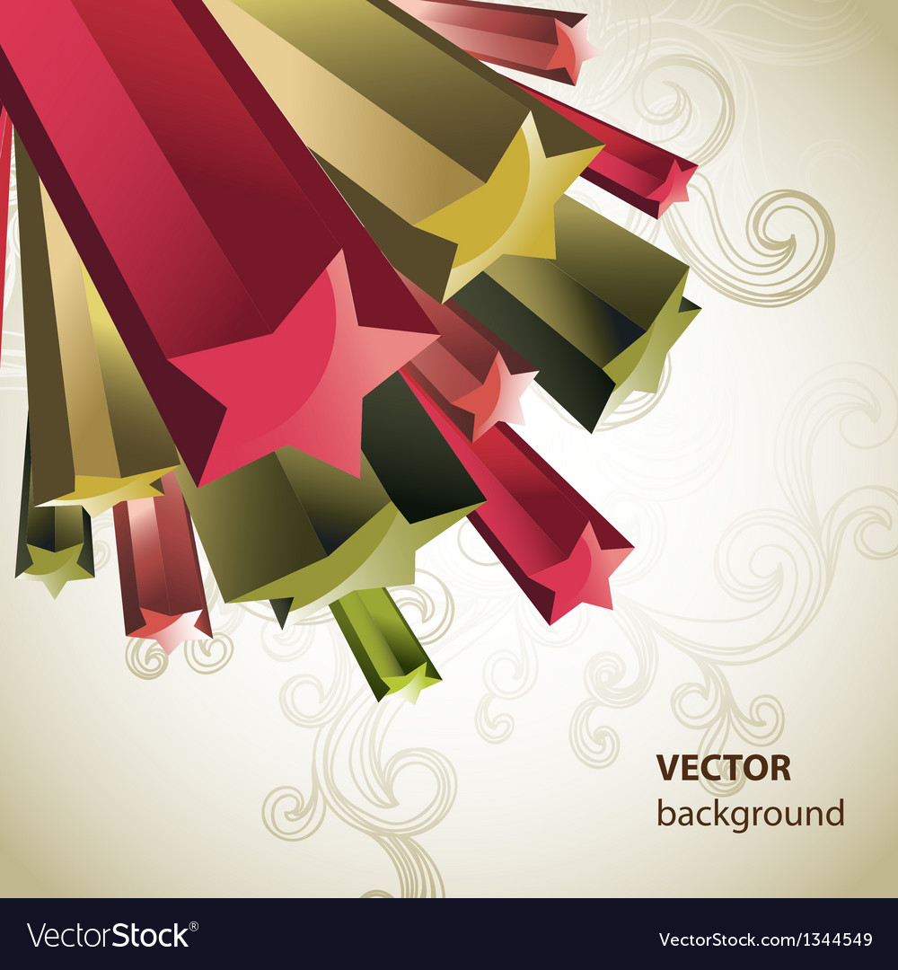 Star background Royalty Free Vector Image - VectorStock