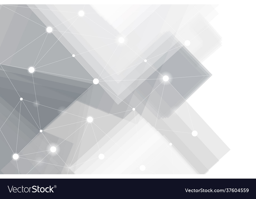 Gray technology background Royalty Free Vector Image