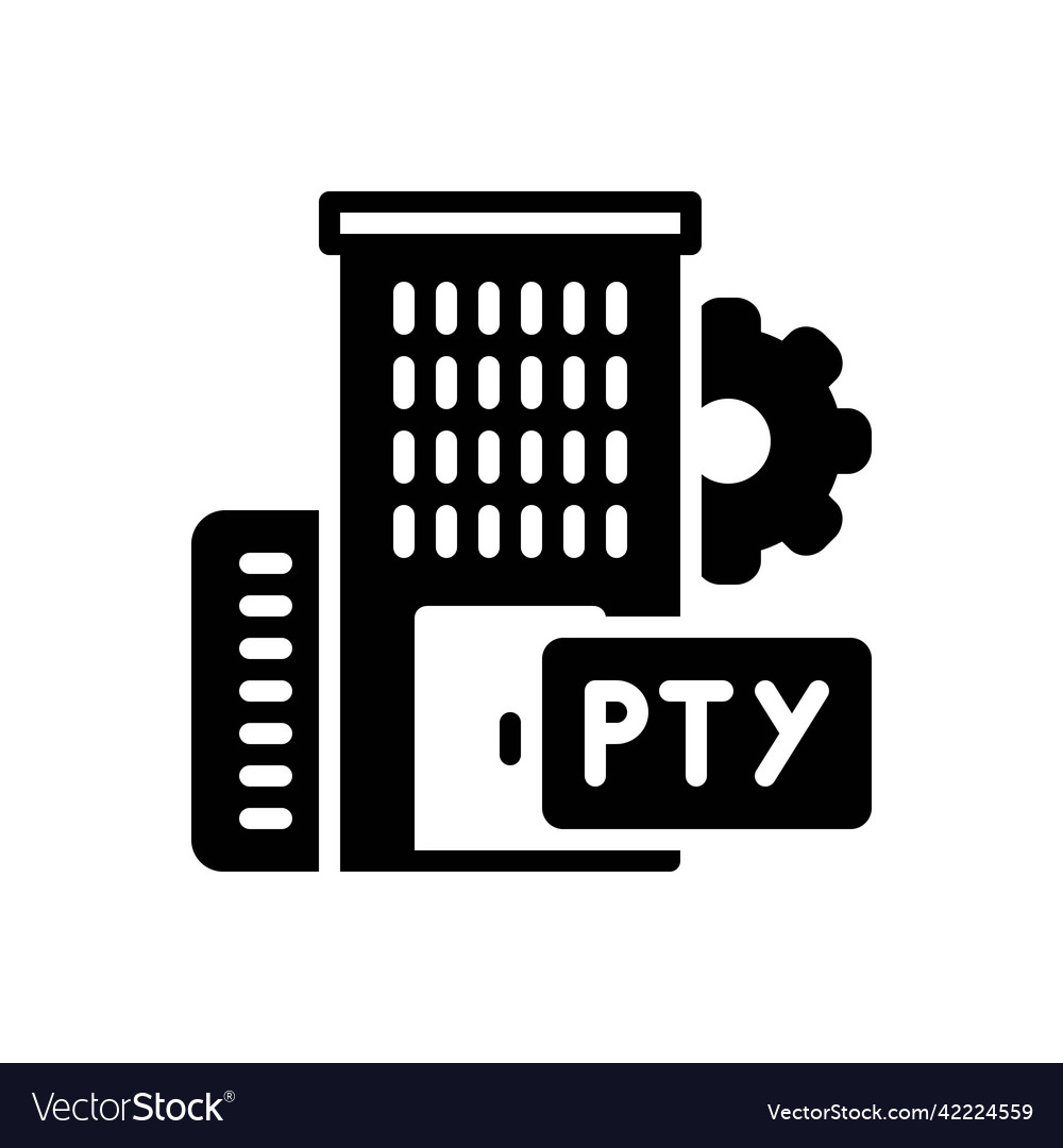 Pty Royalty Free Vector Image - VectorStock