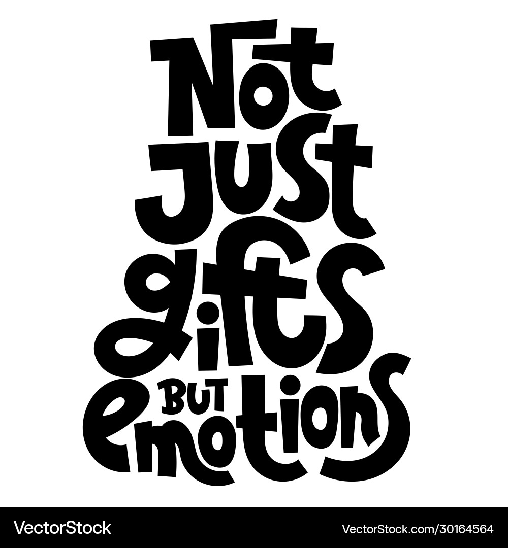 Gift shop lettering Royalty Free Vector Image - VectorStock