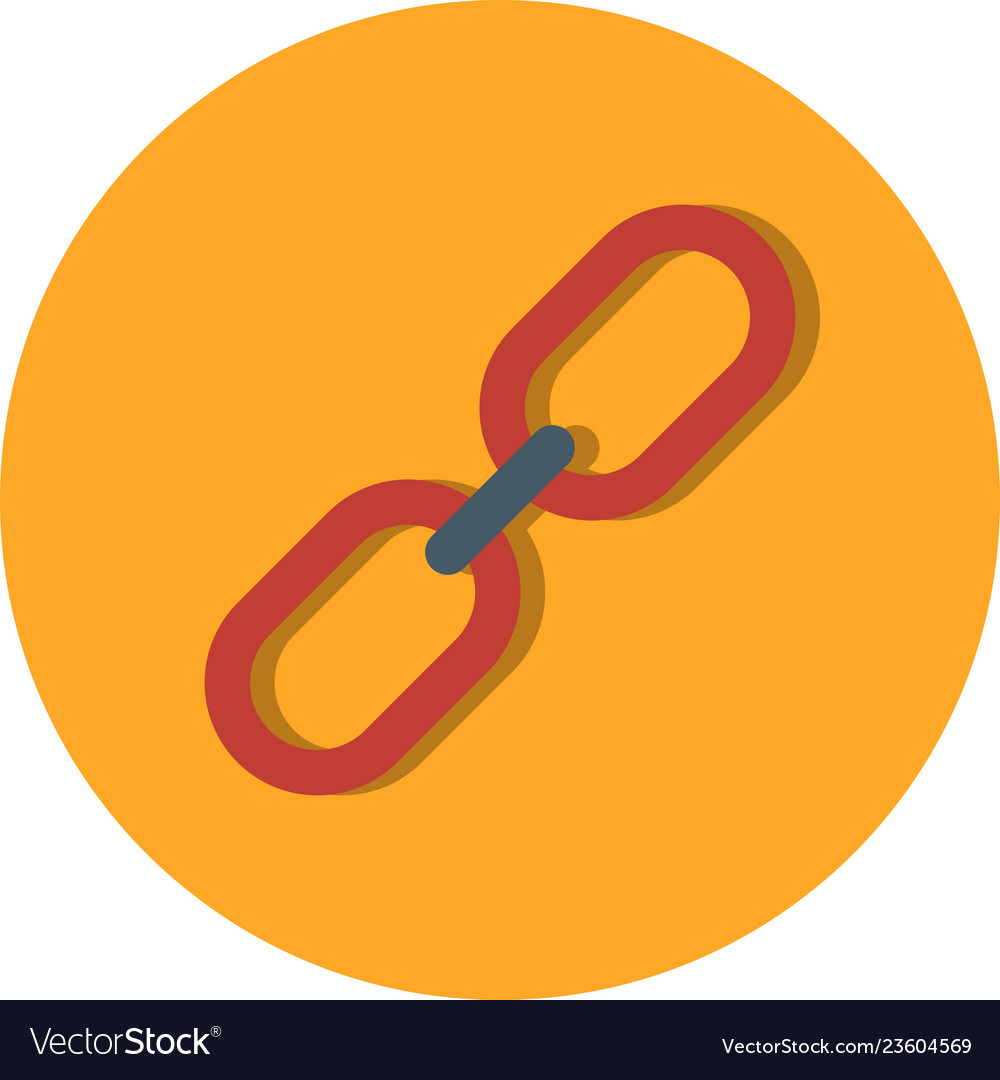 Link icon Royalty Free Vector Image - VectorStock