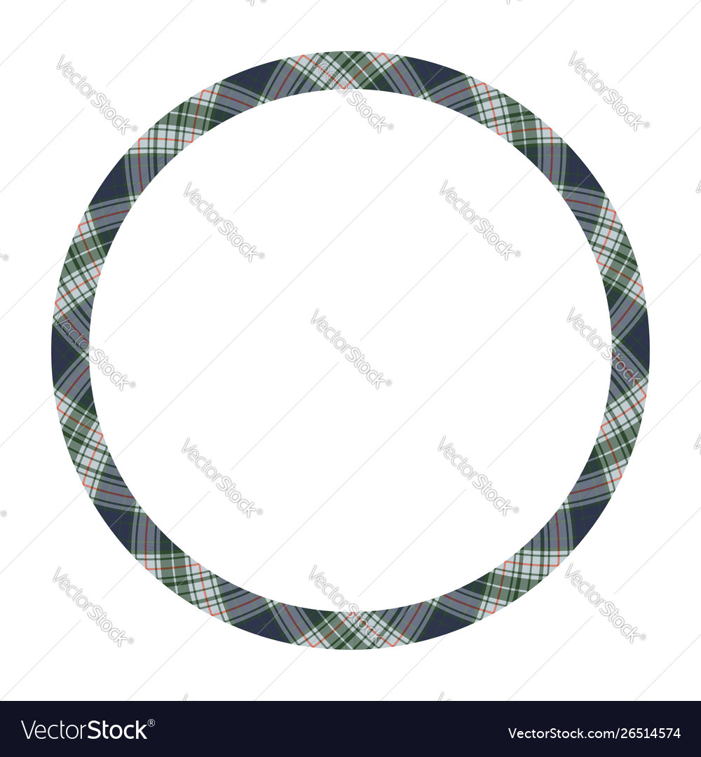 Circle borders and frames round border pattern Vector Image