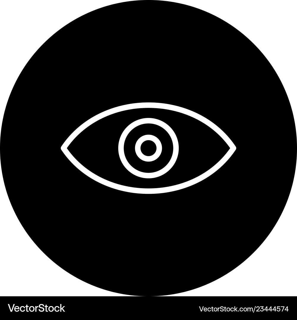 View icon Royalty Free Vector Image - VectorStock