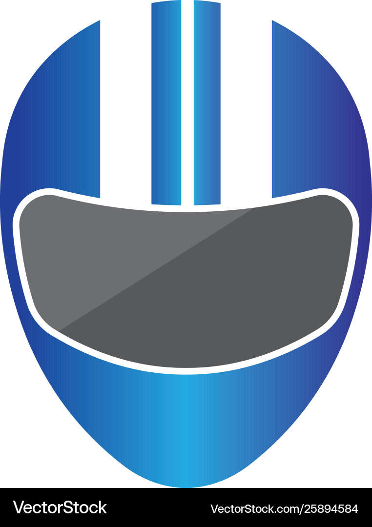 Helmet icon logo Royalty Free Vector Image - VectorStock