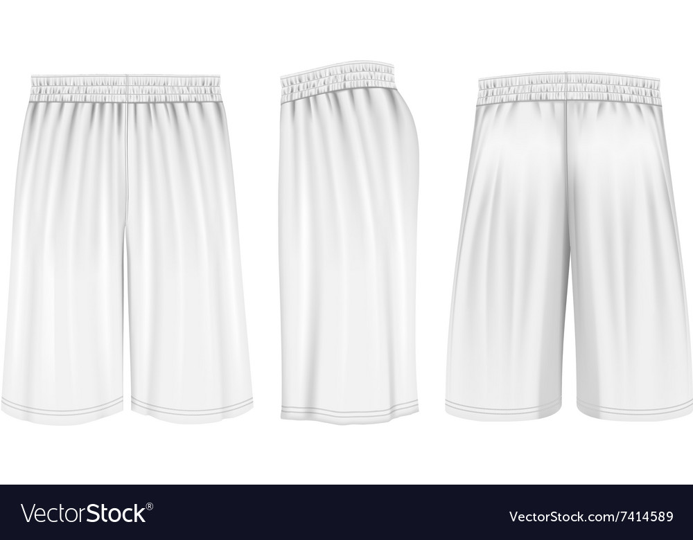 Basketball Shorts Royalty Free Vector Image VectorStock