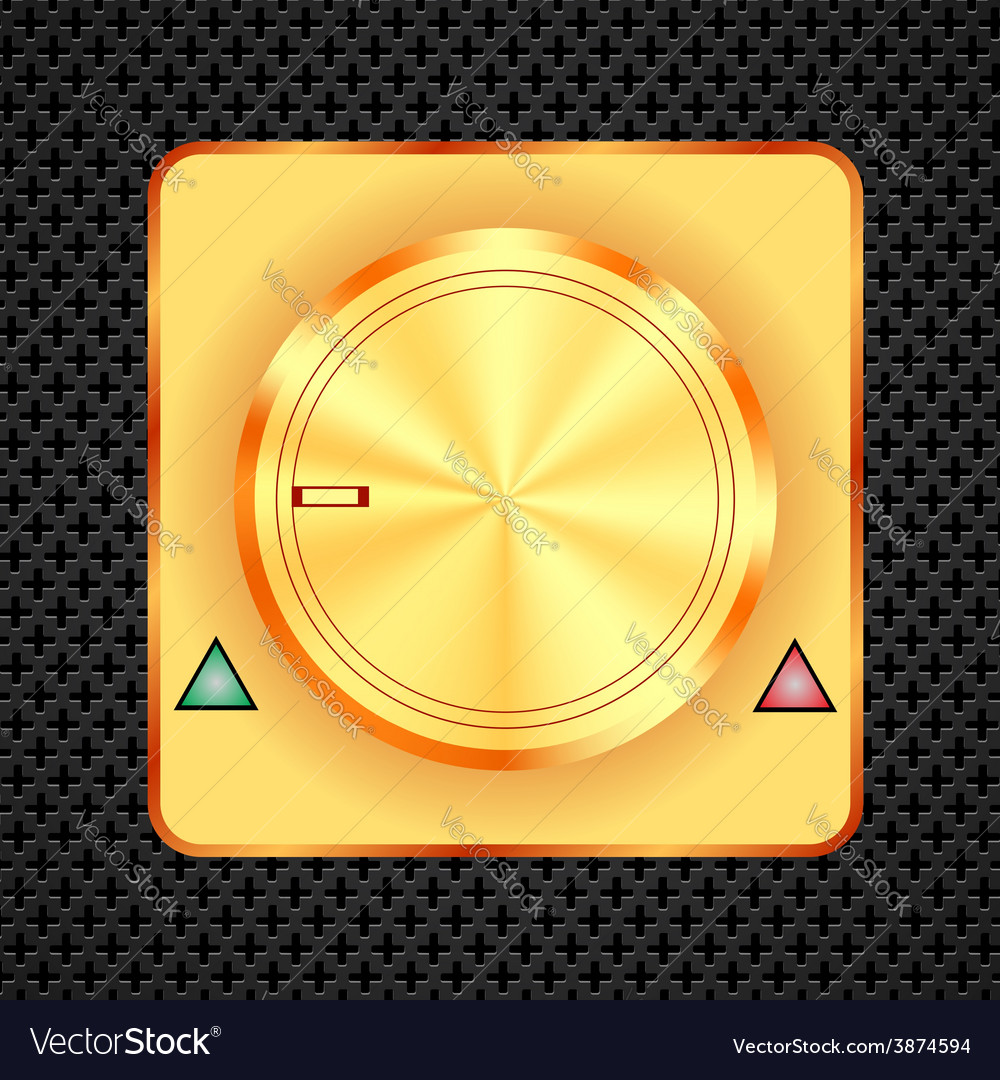 Control button Royalty Free Vector Image - VectorStock