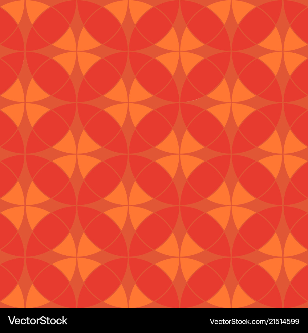 Abstract geometric seamless print pattern Vector Image