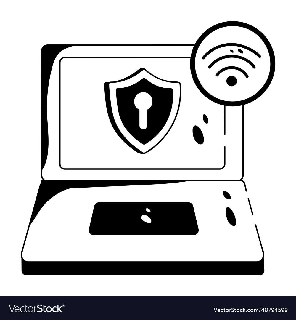 Internet security Royalty Free Vector Image - VectorStock