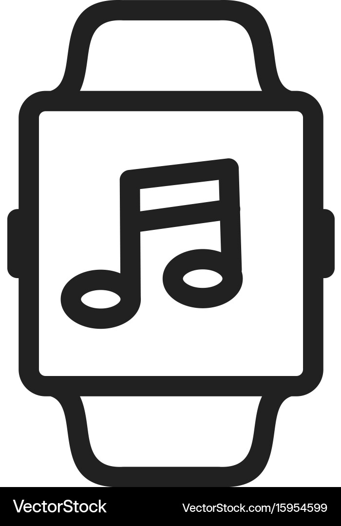 Music app Royalty Free Vector Image - VectorStock