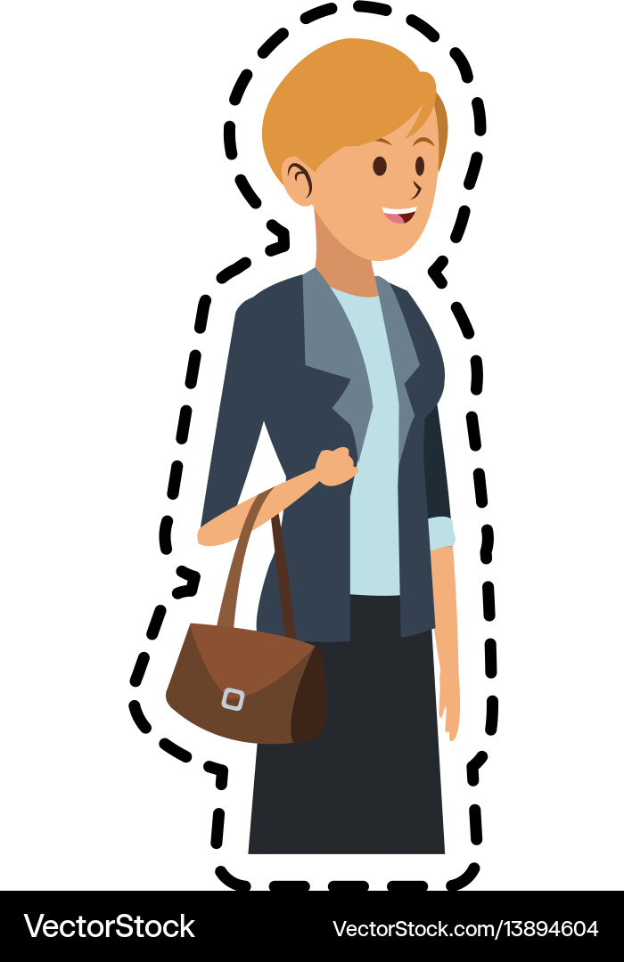 Happy woman icon image Royalty Free Vector Image