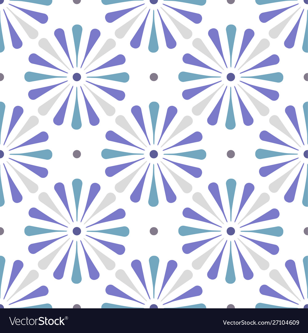 Cute tile pattern Royalty Free Vector Image - VectorStock