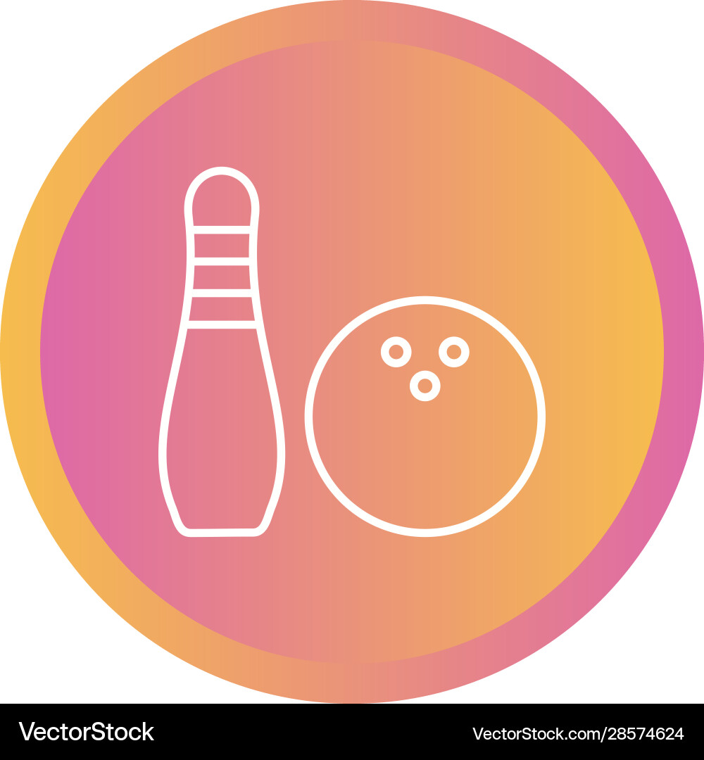 Beautiful game line icon Royalty Free Vector Image