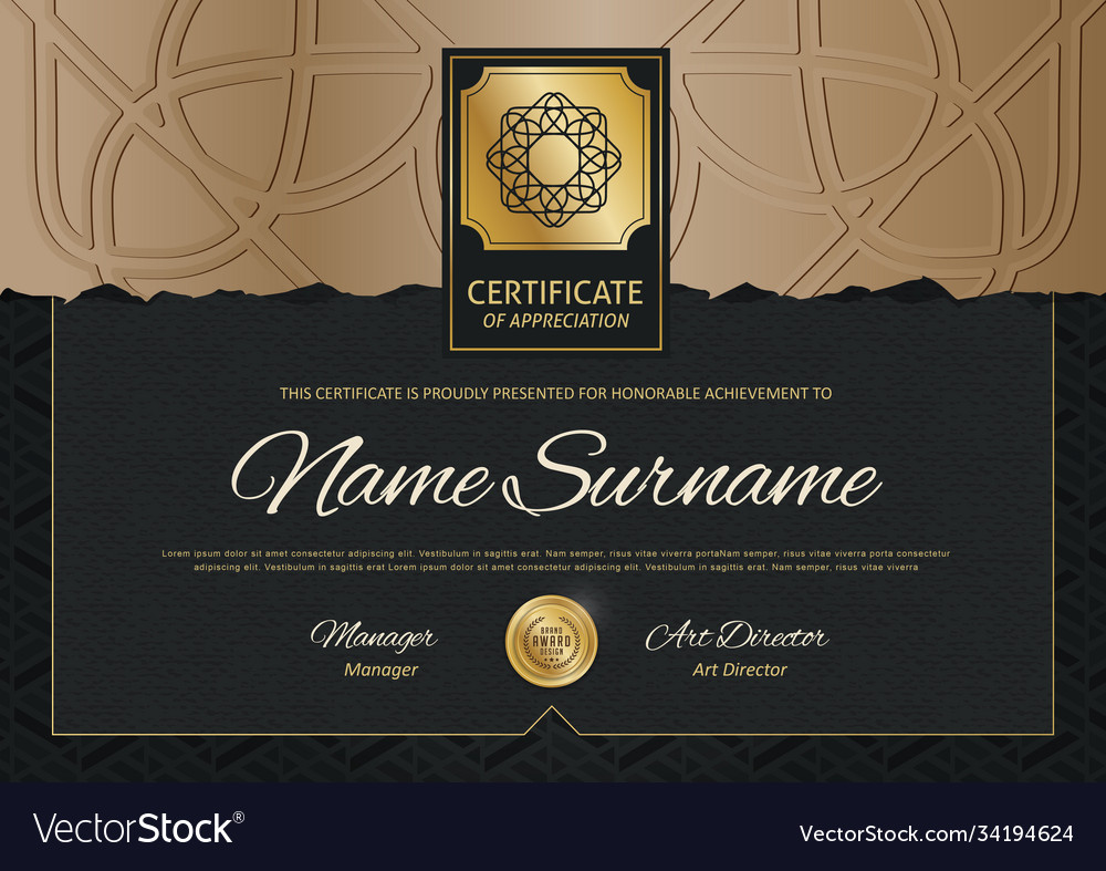 Certificate 362 Royalty Free Vector Image - VectorStock Certificate 362 Royalty Free Vector Image - VectorStock